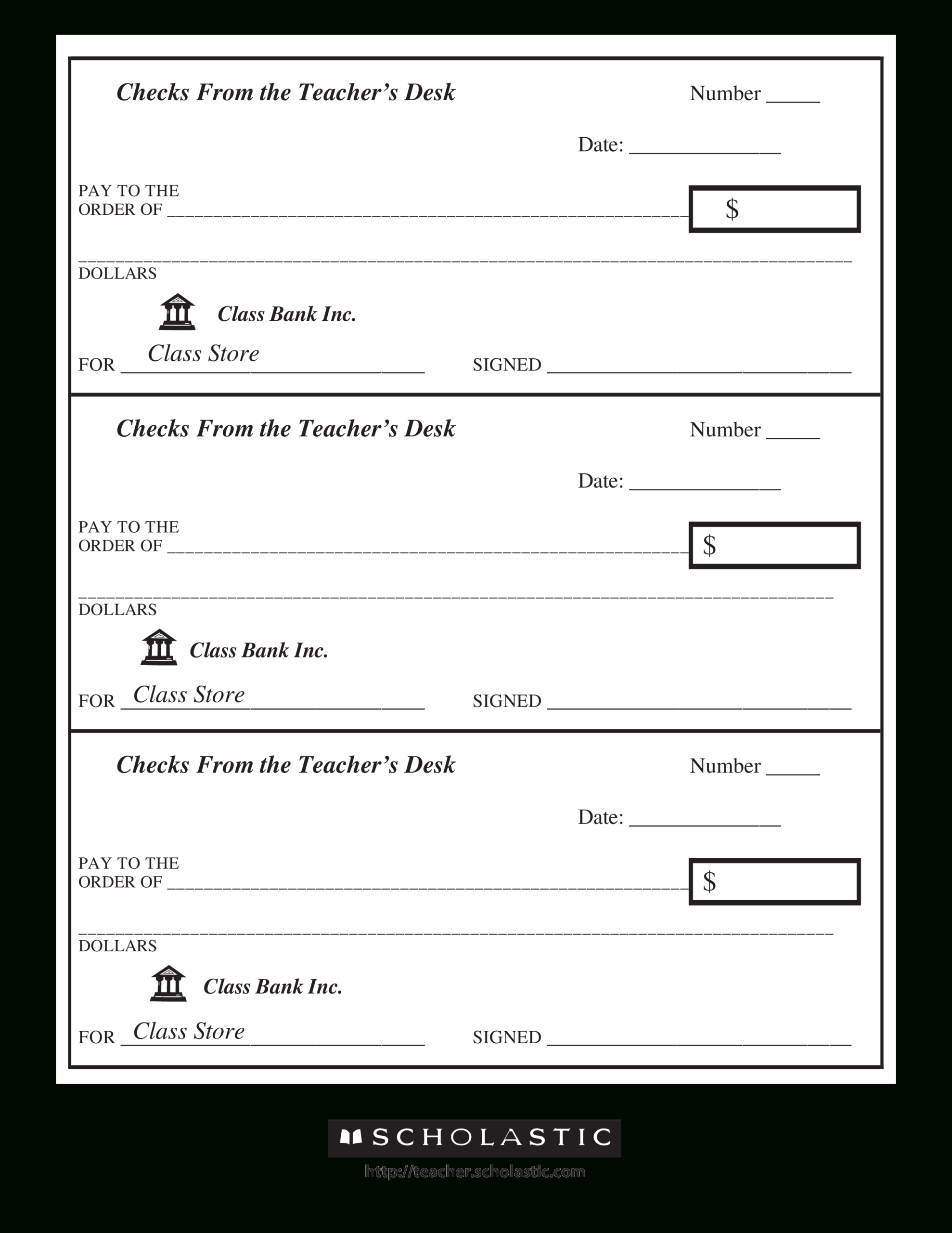 Customizable Blank Check Template Sample Design Templates
