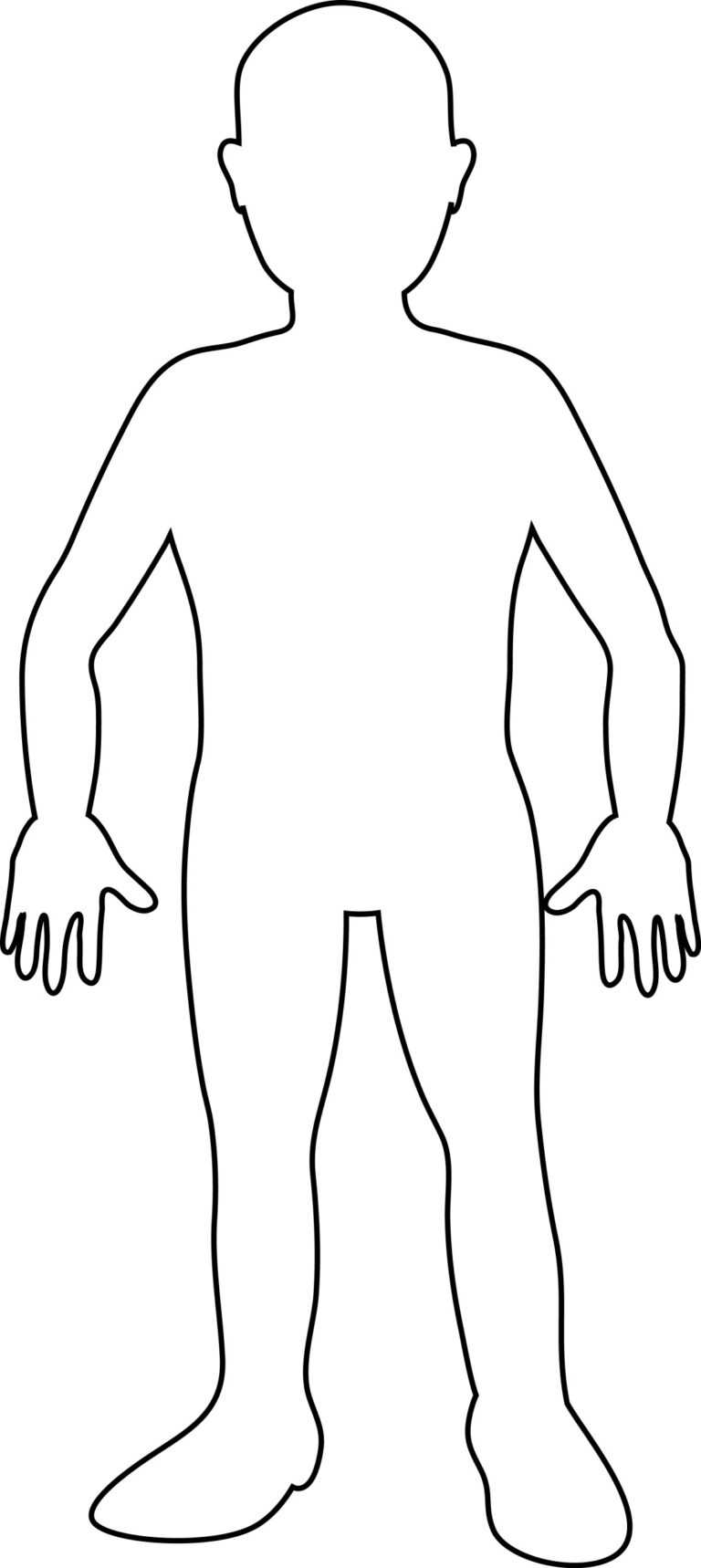 blank-body-map-template-sample-design-templates